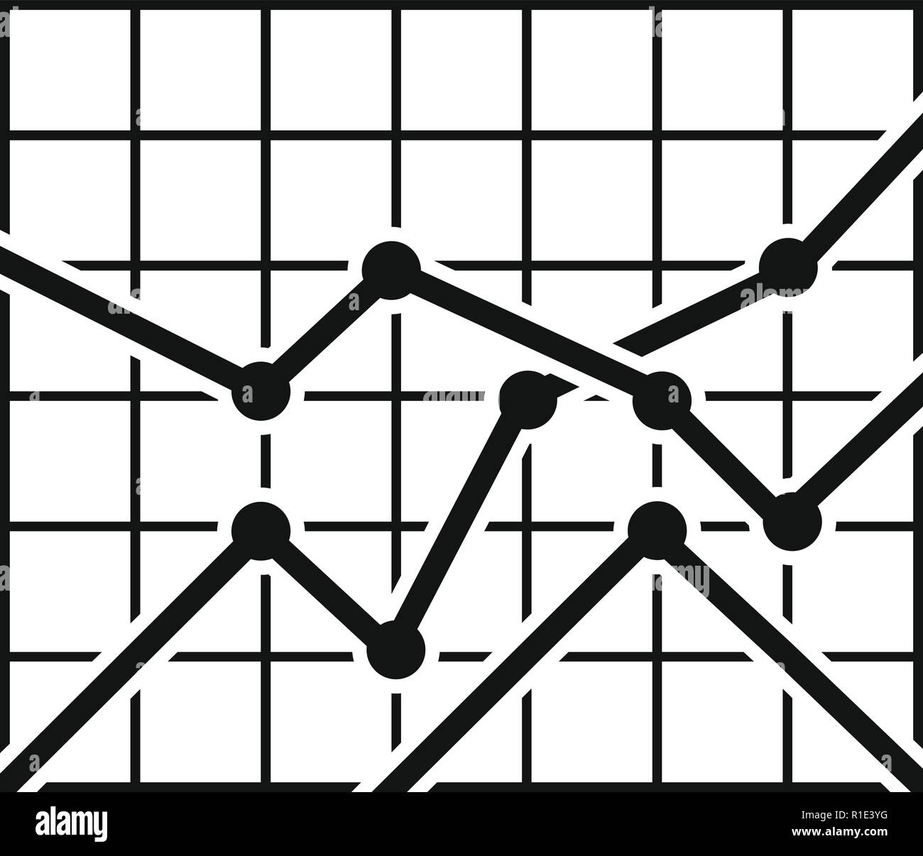 Best chart icon. Simple illustration of chart vector icon for any web ...