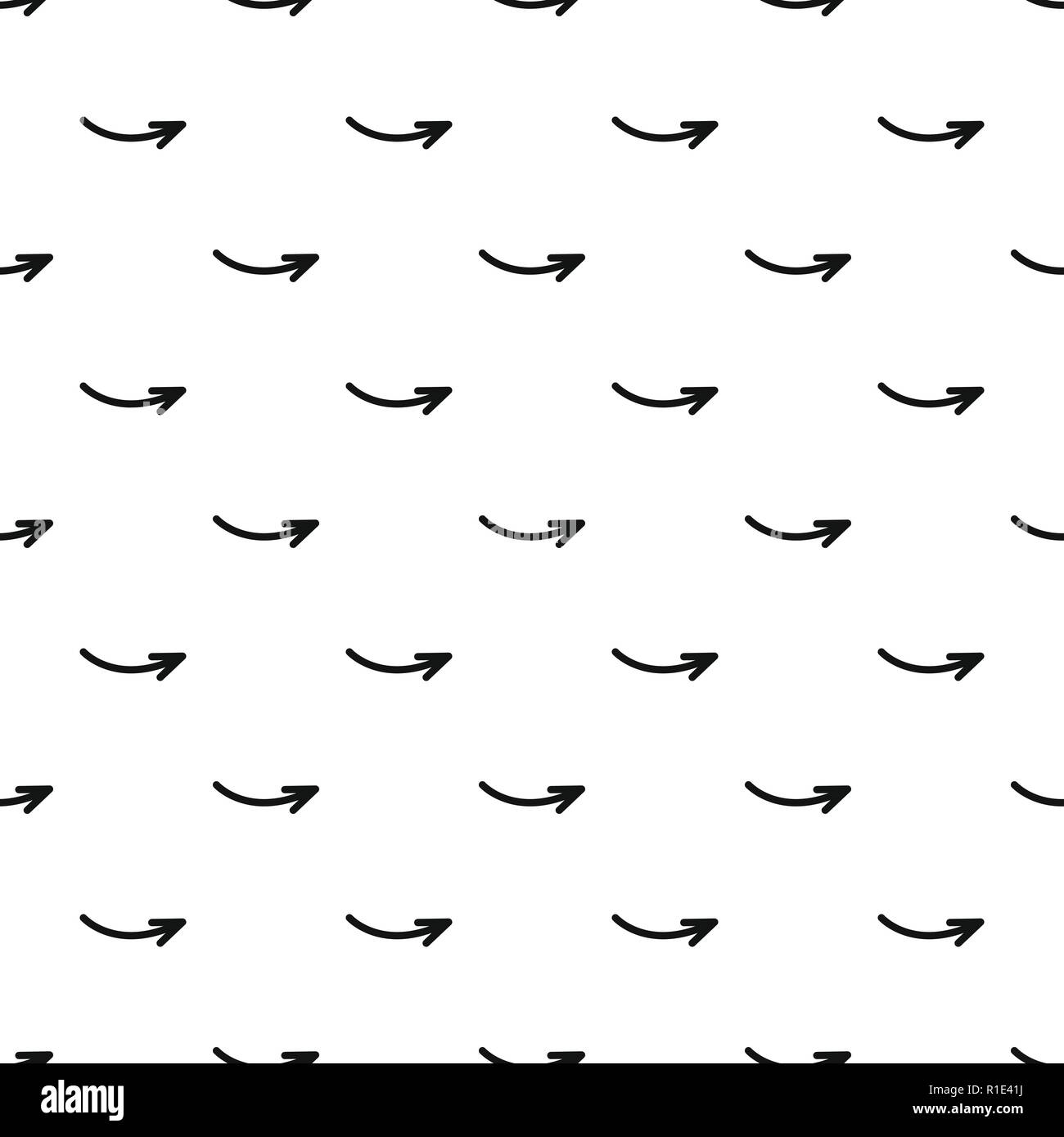 Arrow pattern seamless. Simple illustration of arrow vector pattern ...