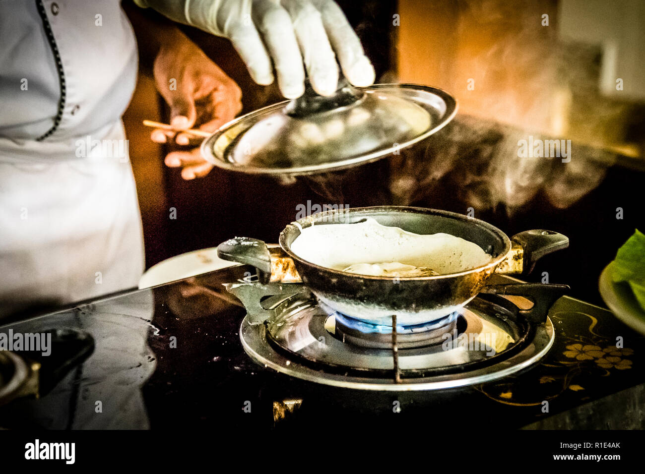 Sri Lankan Hoppers for Breakfast Stock Photo - Alamy
