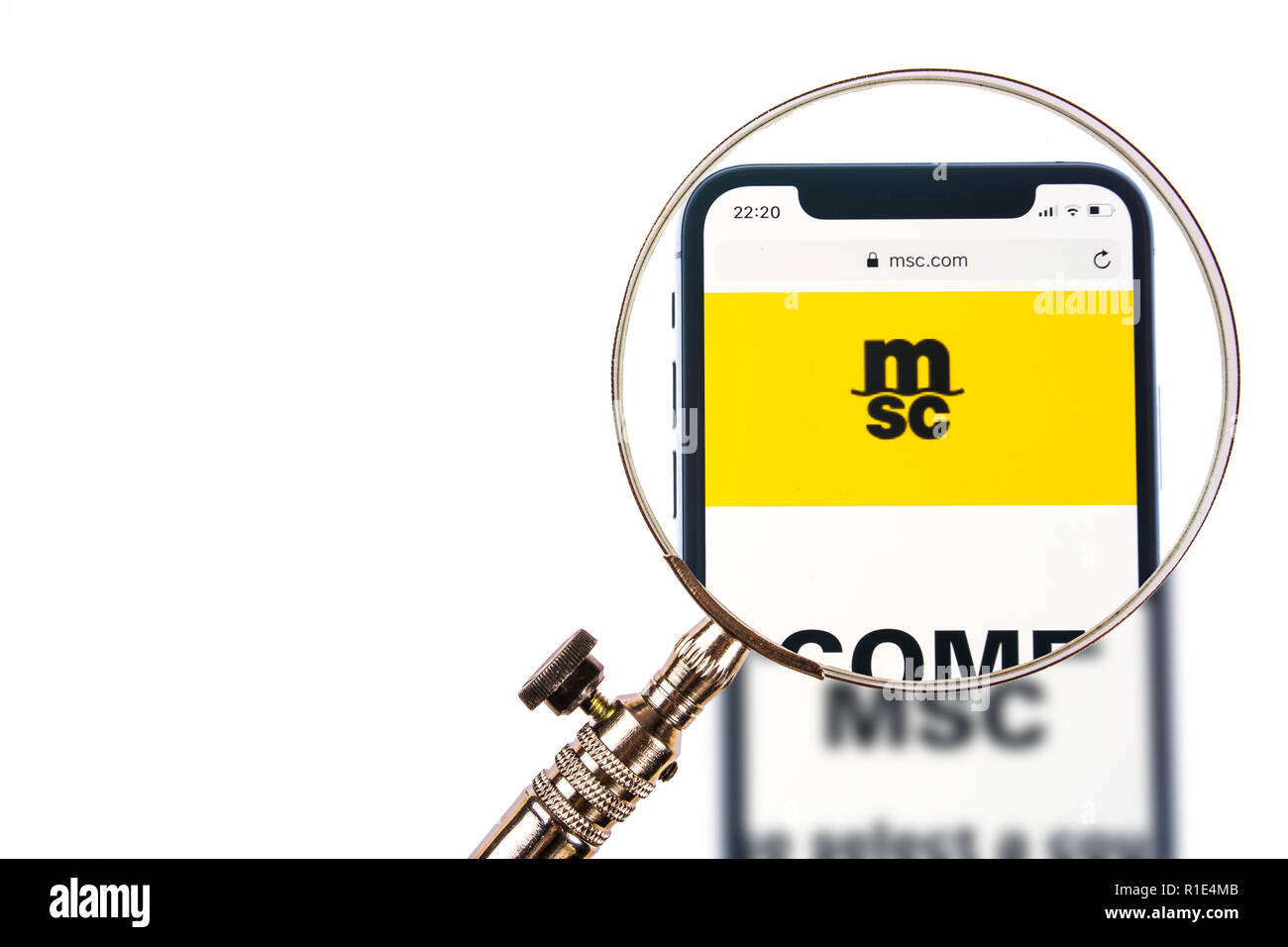 Msc logo hi-res stock photography and images - Alamy