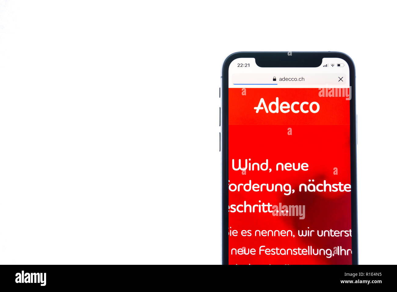 Adecco logo Cut Out Stock Images & Pictures - Alamy
