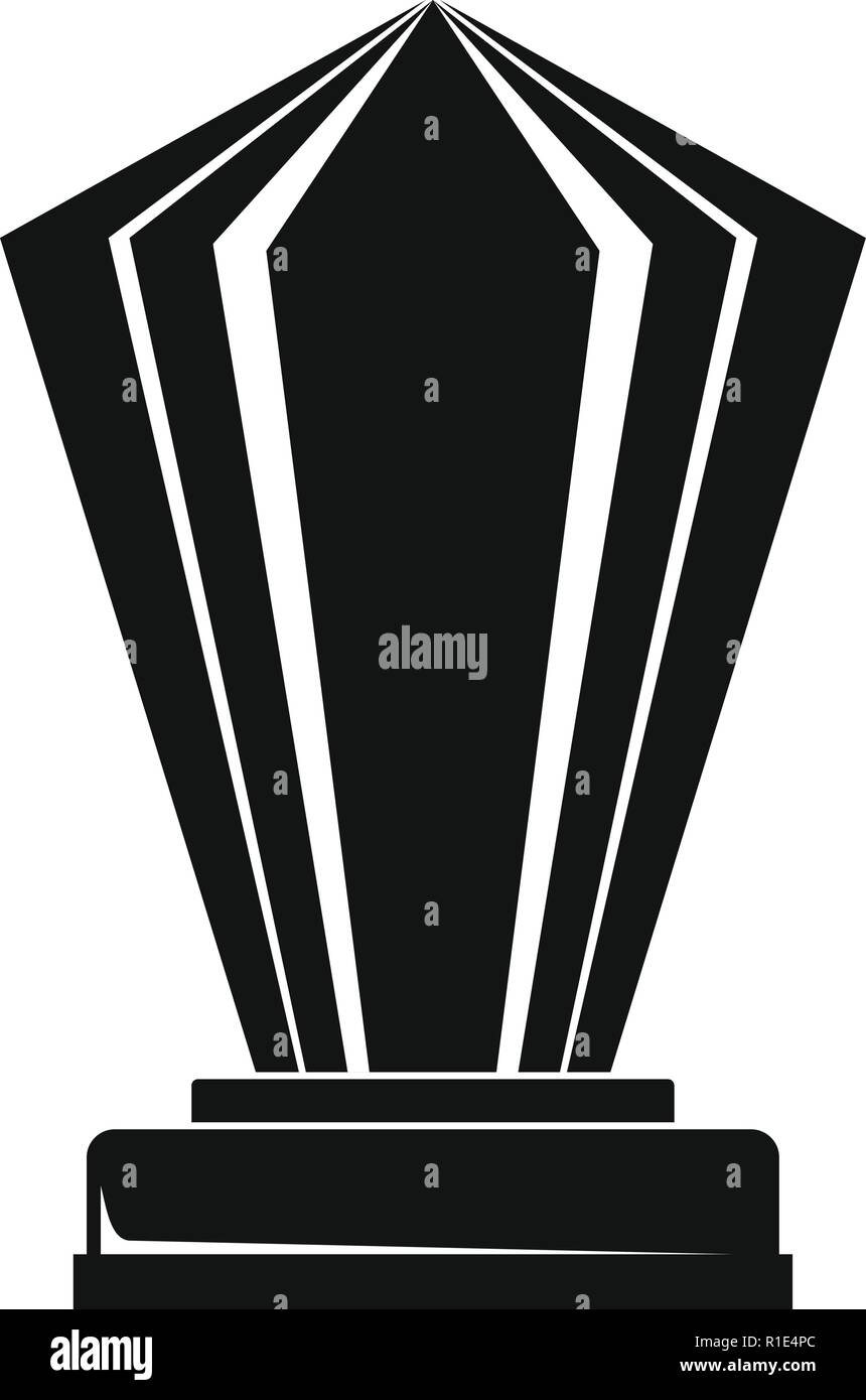 Award icon. Simple illustration of award vector icon isolated on white ...