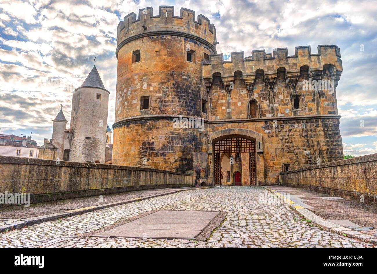 The German s Gate in Metz, France Stock Photo - Alamy