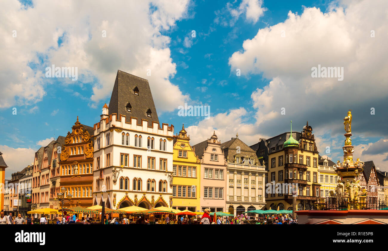 Germany moselle trier historical city hi-res stock photography and ...