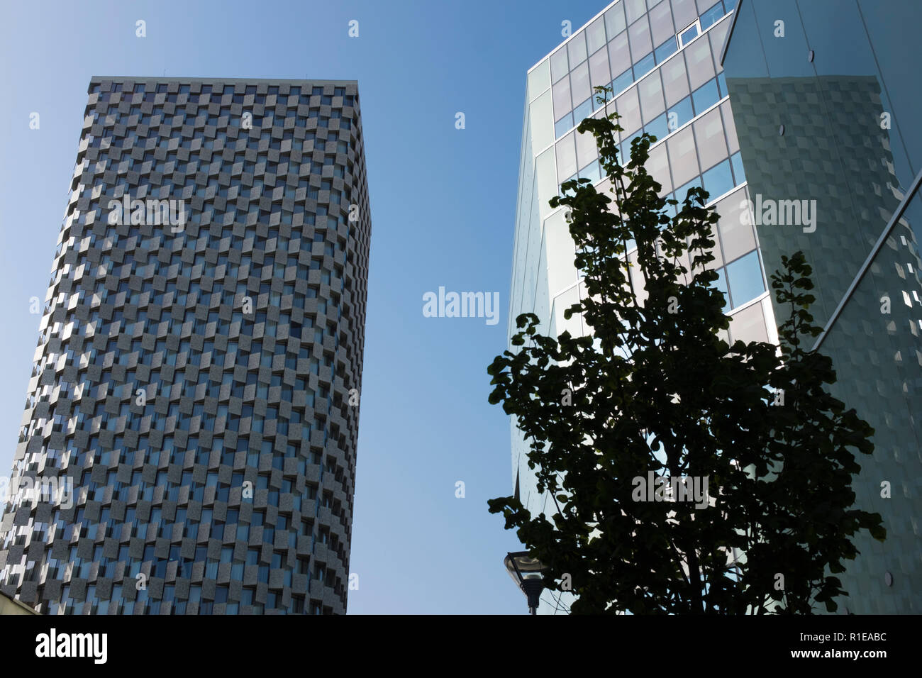 Modern development produces new and shiny office and apartment ...