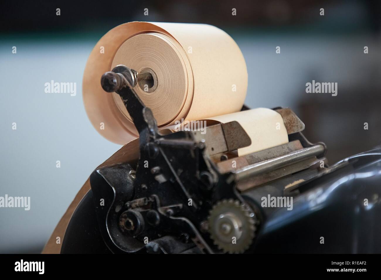Old accounting machine hi-res stock photography and images - Alamy