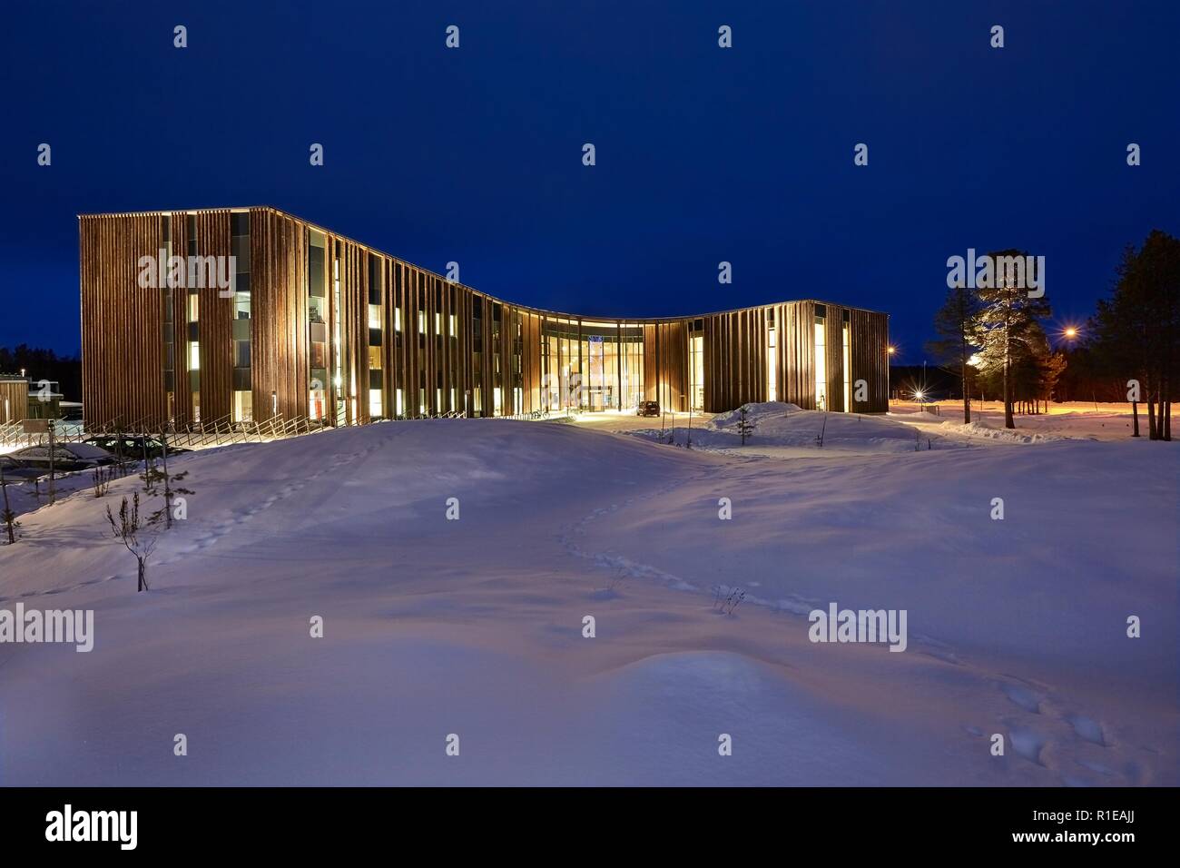Sami parliament and cultural center Stock Photo - Alamy