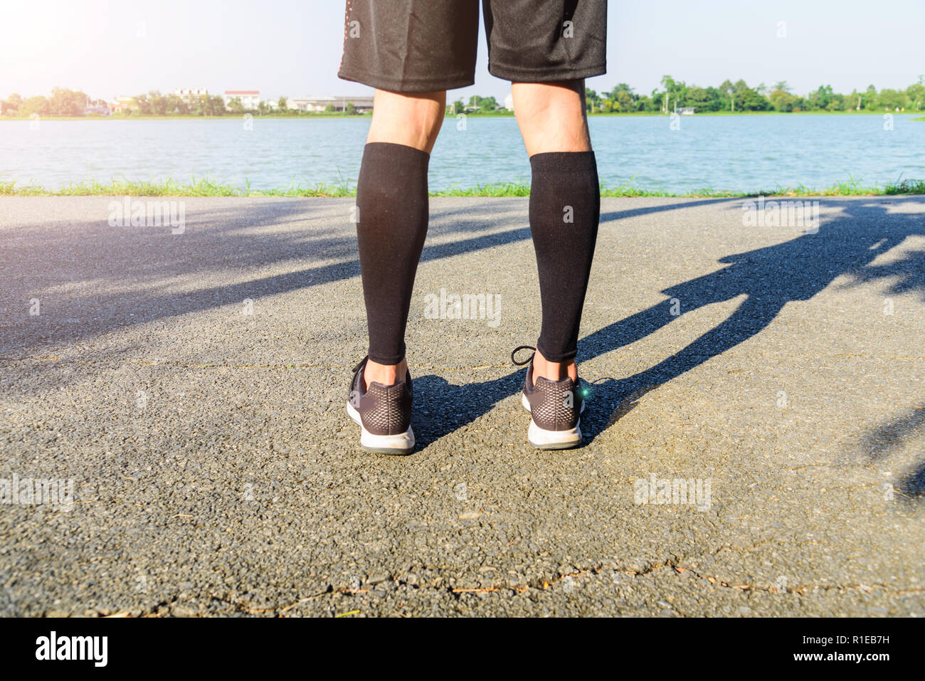 Compression sleeves hi-res stock photography and images - Alamy