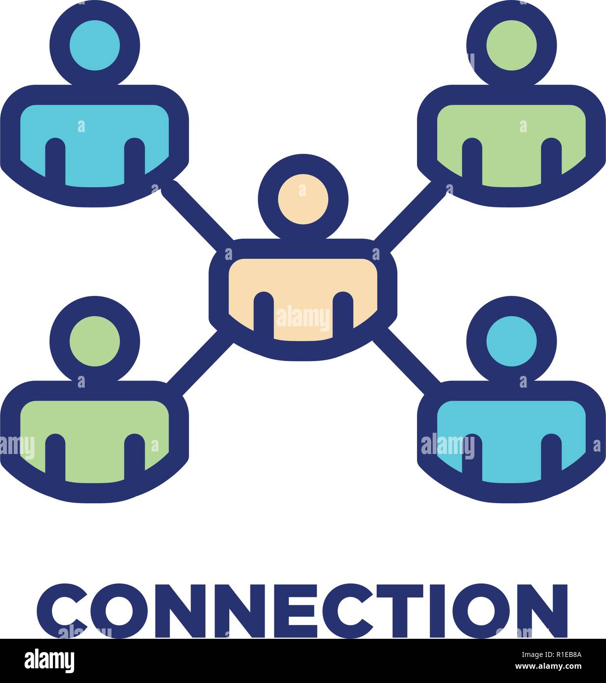 Core Values Outline - Line Icon Conveying Specific Purpose Stock Vector ...