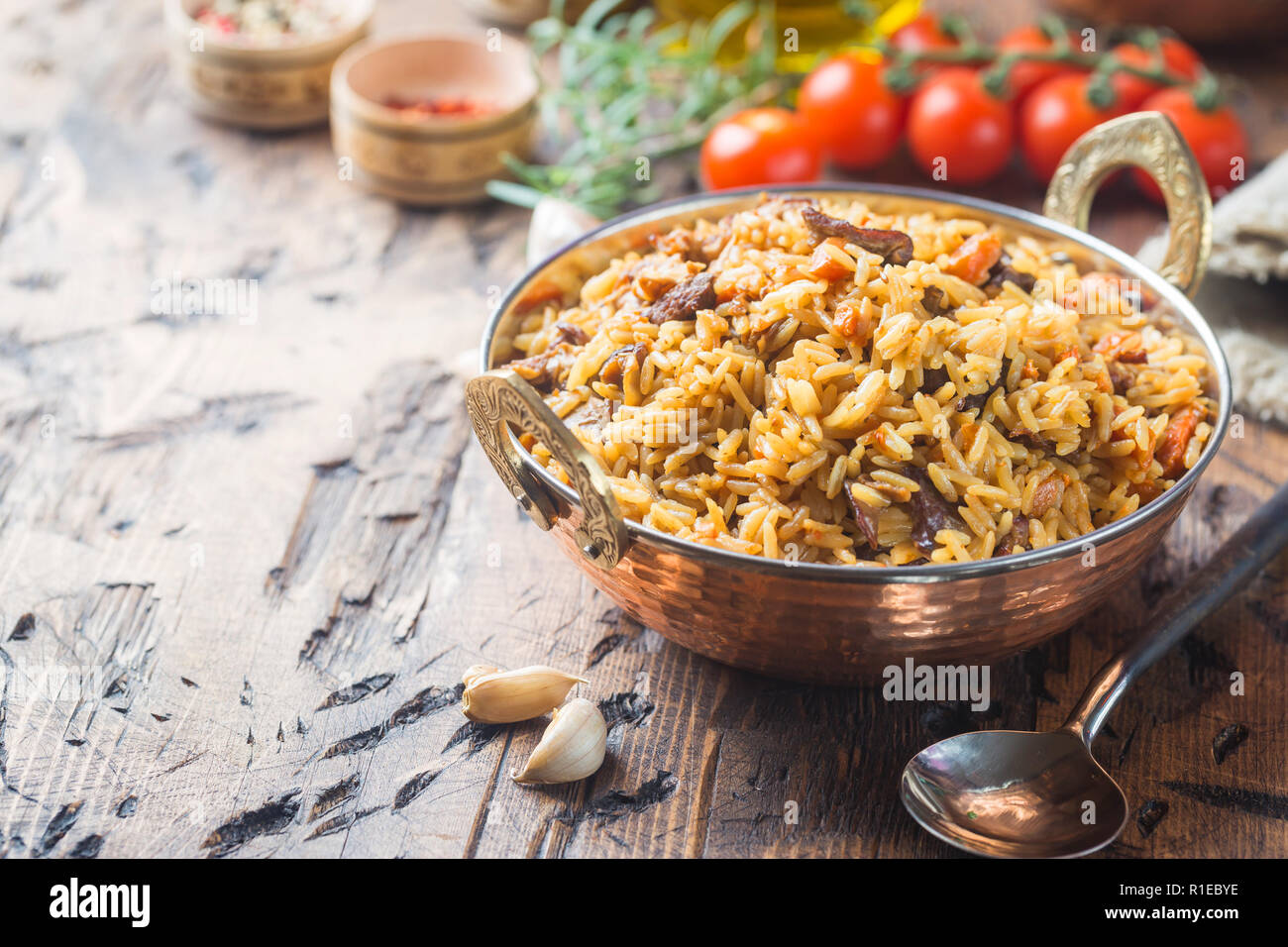 Lamb curry brown rice hi-res stock photography and images - Alamy