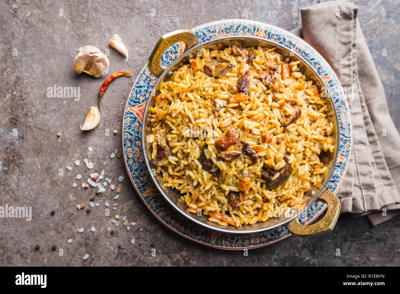 Lamb curry brown rice hi-res stock photography and images - Alamy