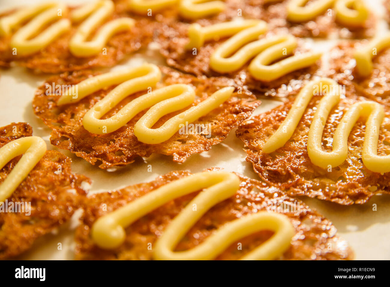 Soft freshly baked cookies hi-res stock photography and images - Alamy