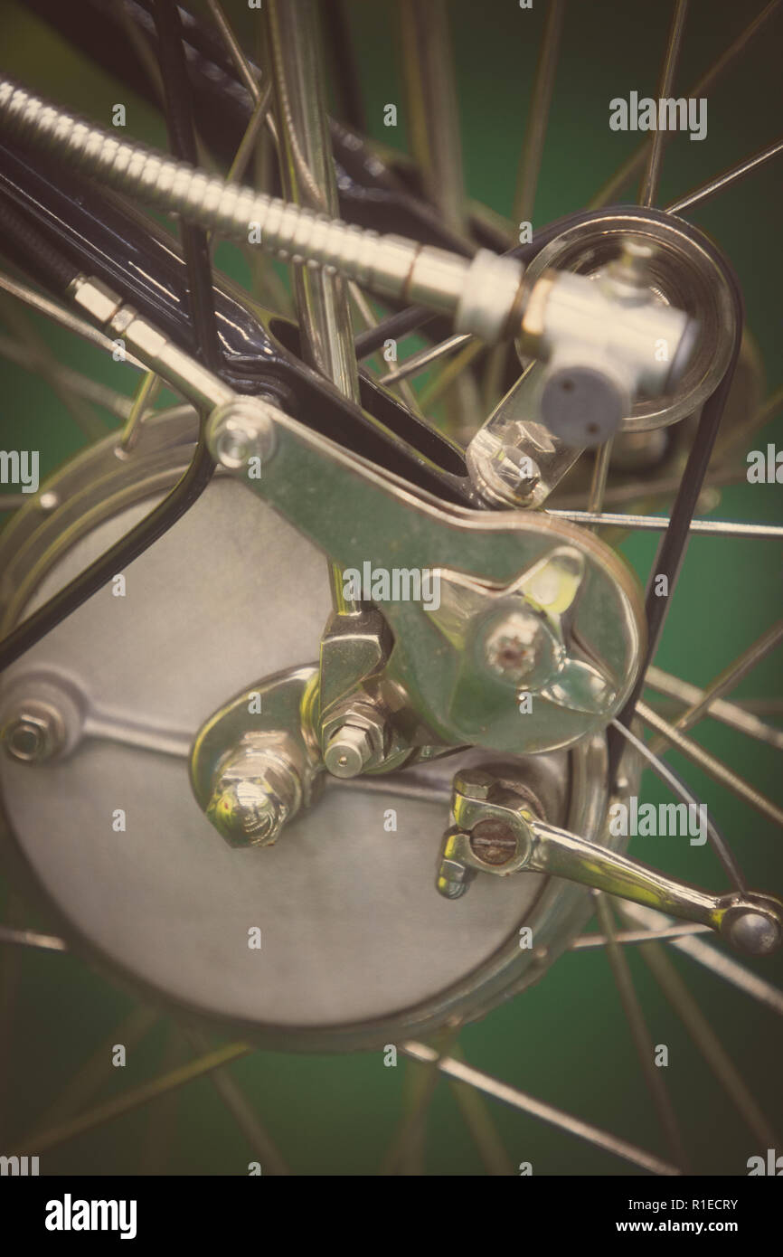 Front wheel hub hi-res stock photography and images - Alamy