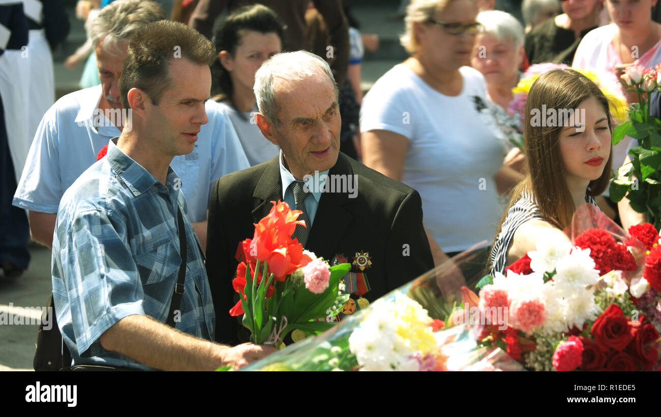 Celebration of the Victory Day Stock Photo - Alamy