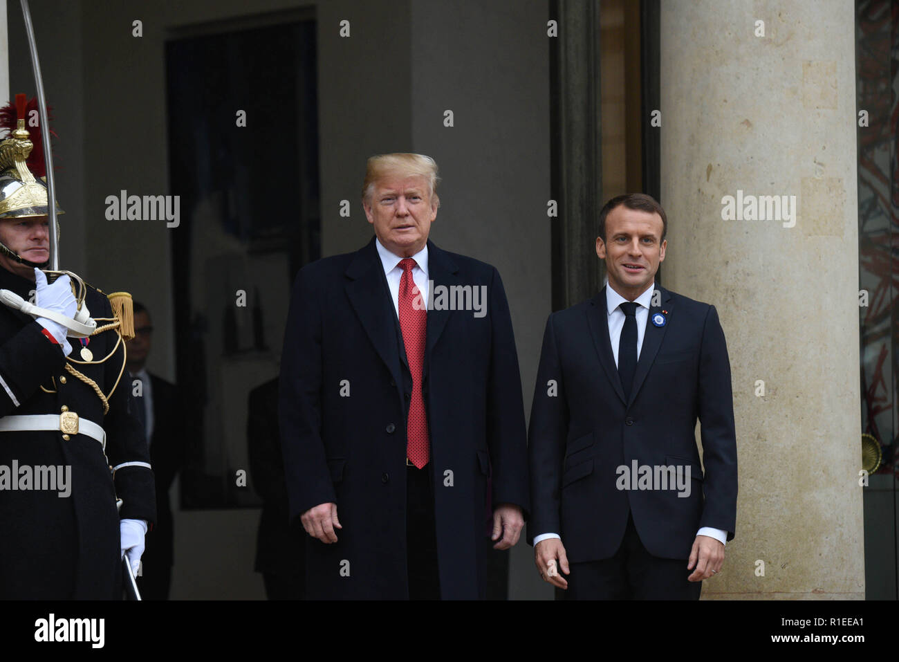 November 10, 2018 - Paris, France: US President Donald Trump meets with ...