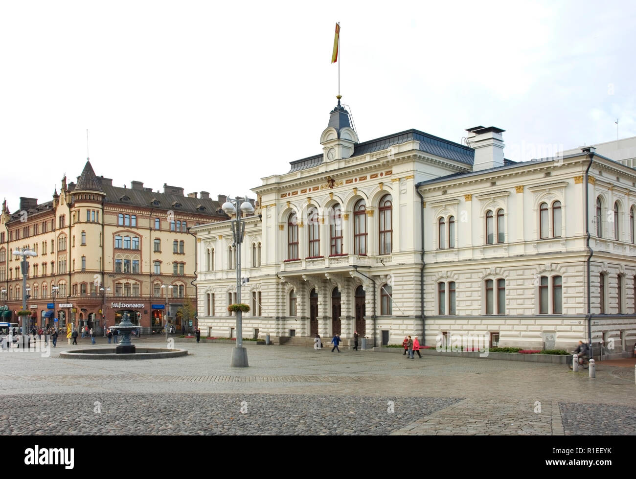 Tampere City Hall. Finland Stock Photo - Alamy