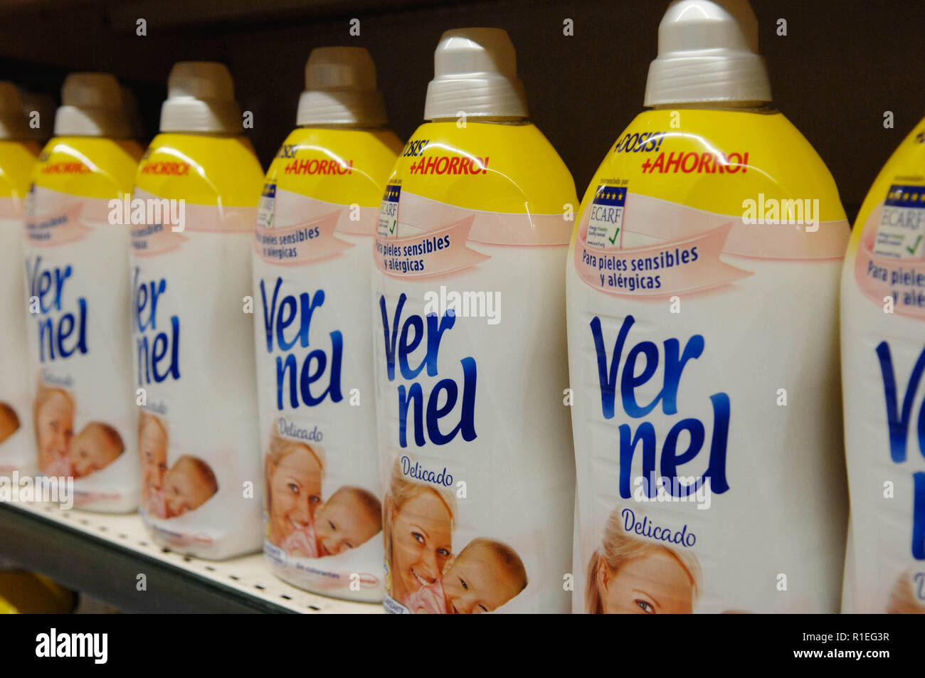 Vernel fabric softener Stock Photo - Alamy