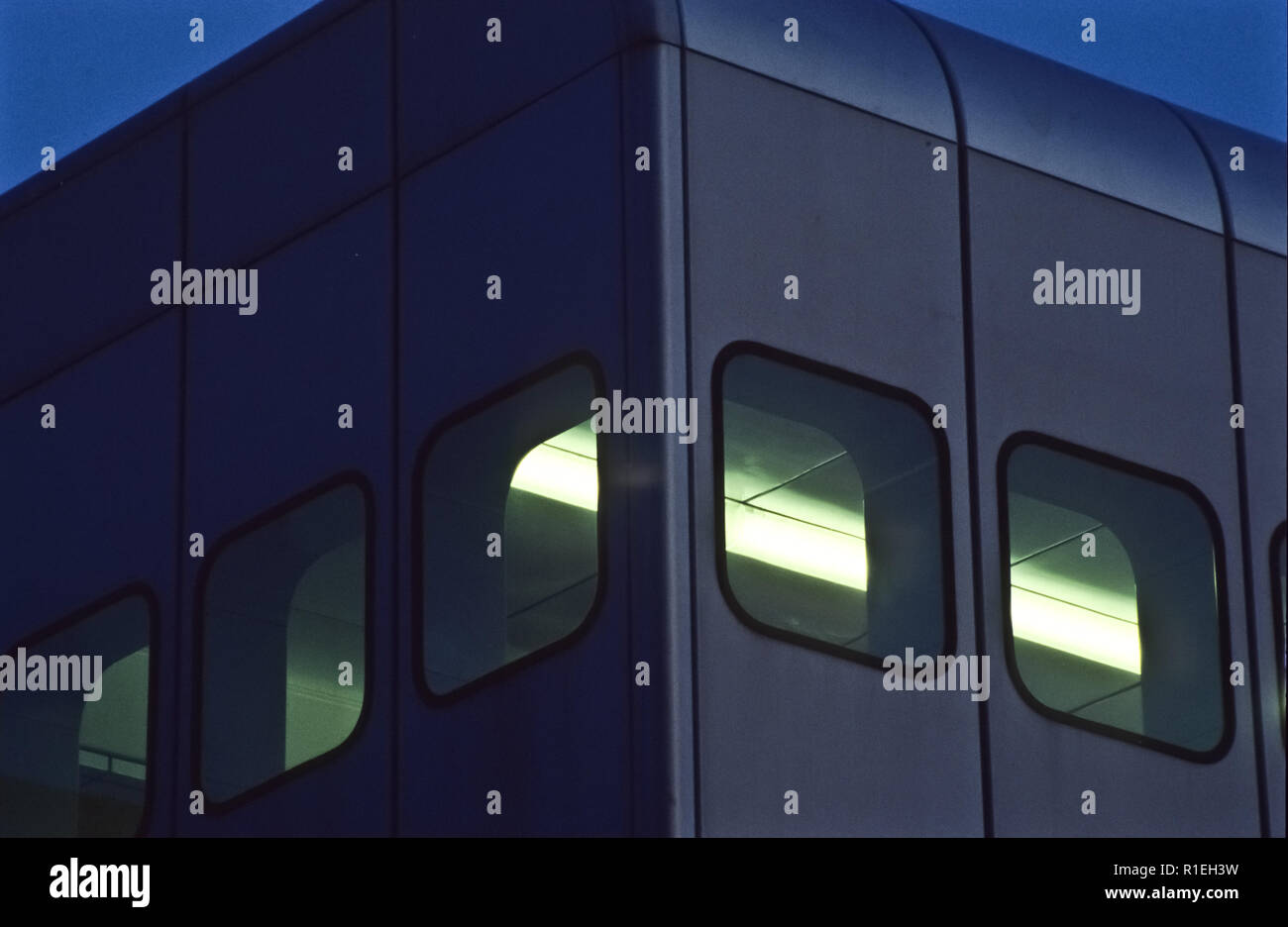 Wien, U-Bahn, Linie U1, Alte Donau - Vienna, Subway, Line U1 Stock ...