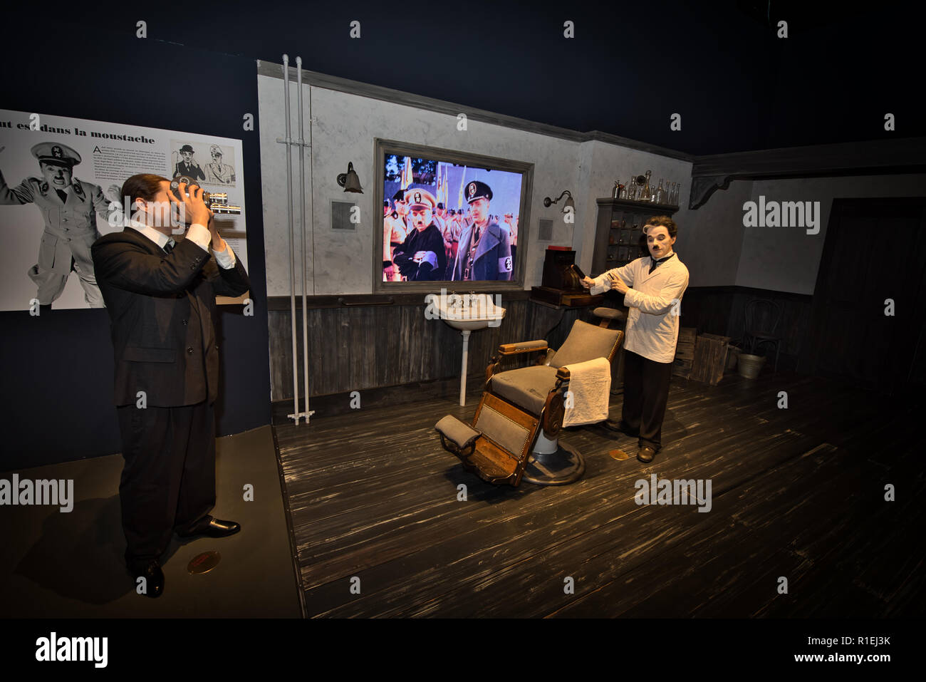 Charlie Chaplin´s Home-Chaplins World / Vevey-Switzerland Stock Photo ...