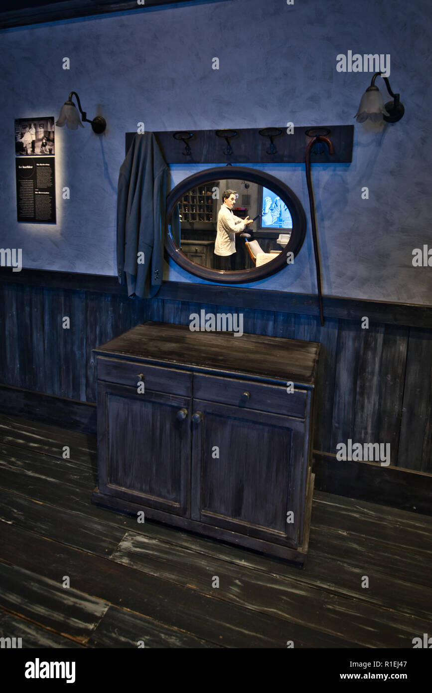 Charlie Chaplin´s Home-Chaplins World / Vevey-Switzerland Stock Photo ...