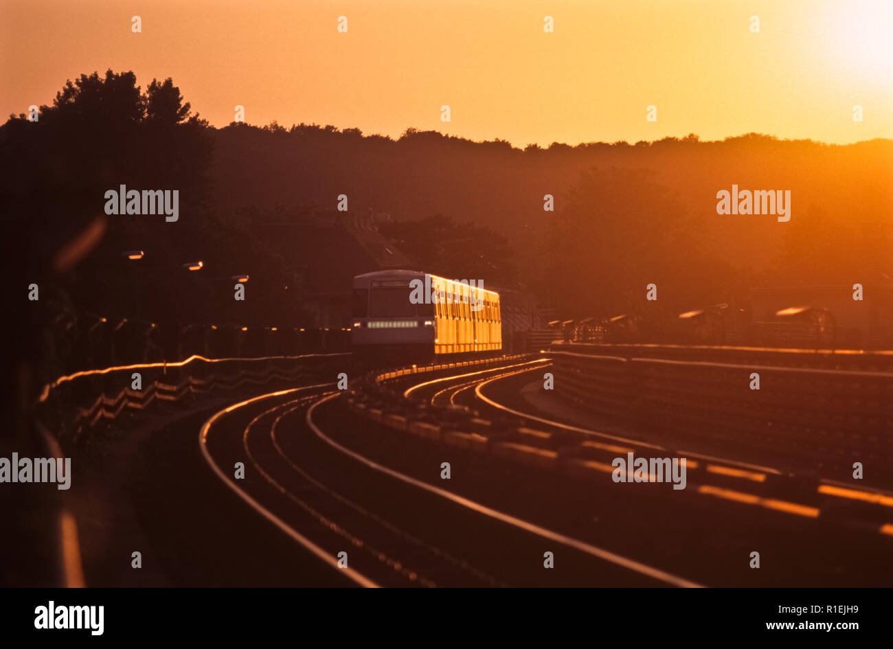 Wien, U-Bahn-Linie U4 - Vienna, Subway Line U4 Stock Photo - Alamy