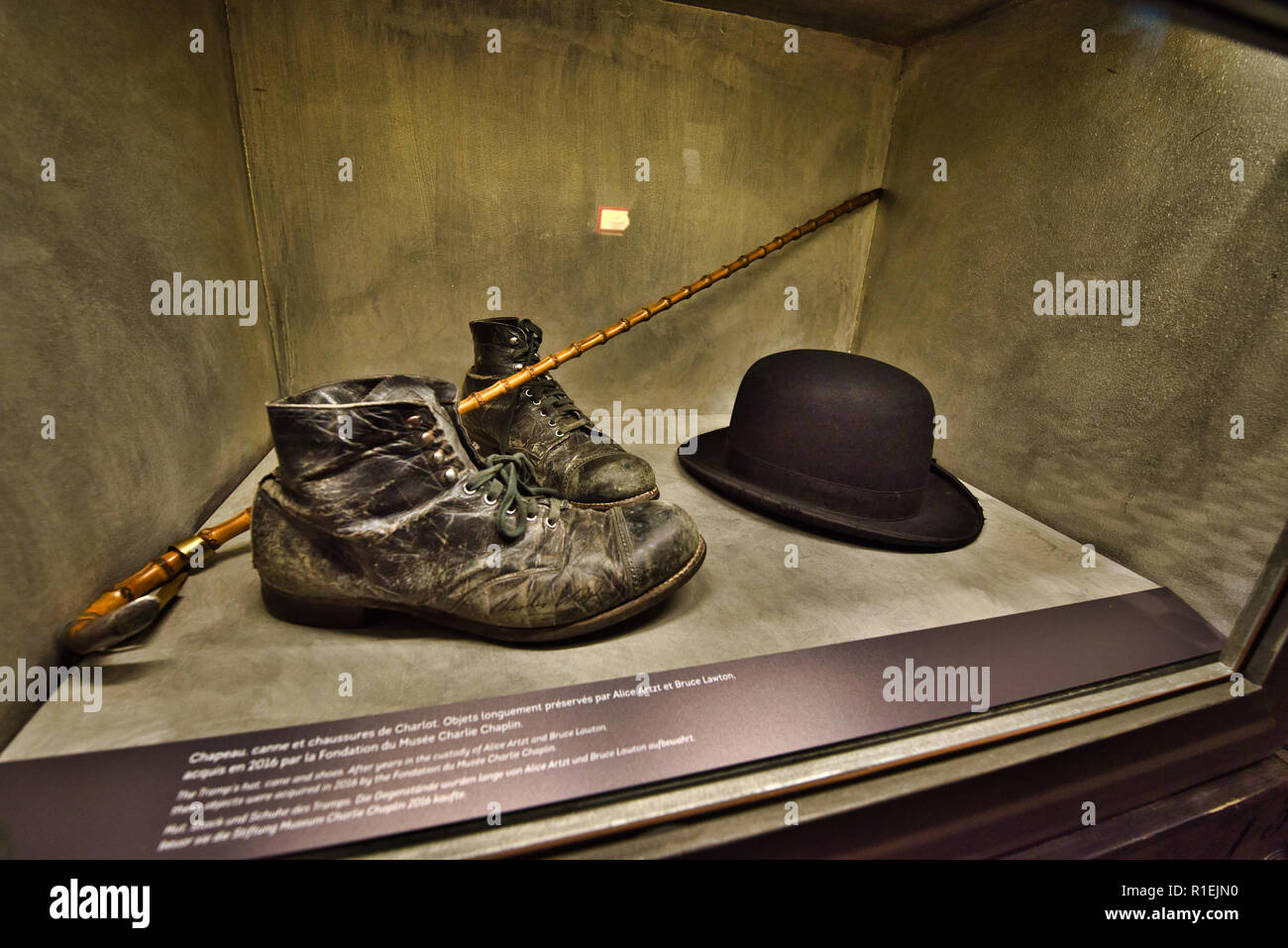 Charlie Chaplin´s Home-Chaplins World / Vevey-Switzerland Stock Photo ...