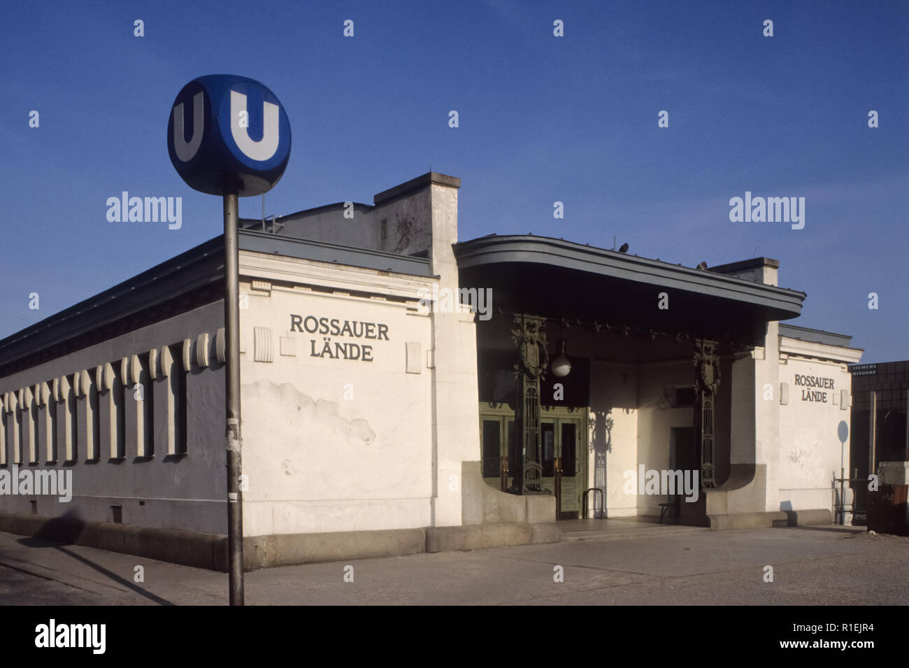Wien, U-Bahn-Linie U4, historische Station Rossauer Lände - Vienna ...