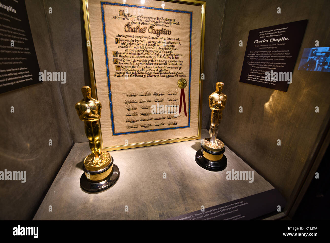 Charlie Chaplin´s Home-Chaplins World / Vevey-Switzerland Stock Photo ...