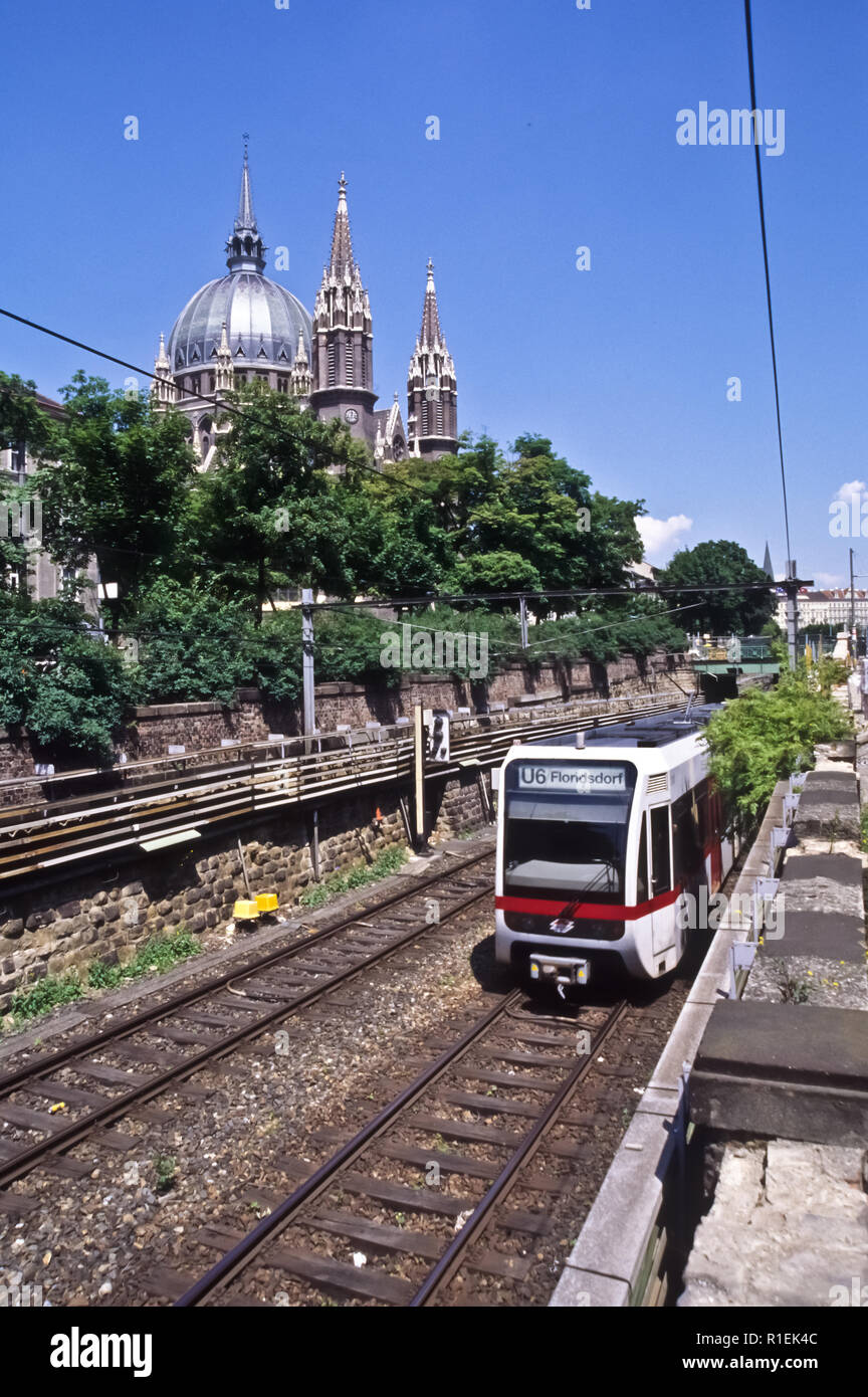 Wien, U-Bahn-Linie U6, Gürtellinie, früher Stadtbahn - Vienna, Subway ...