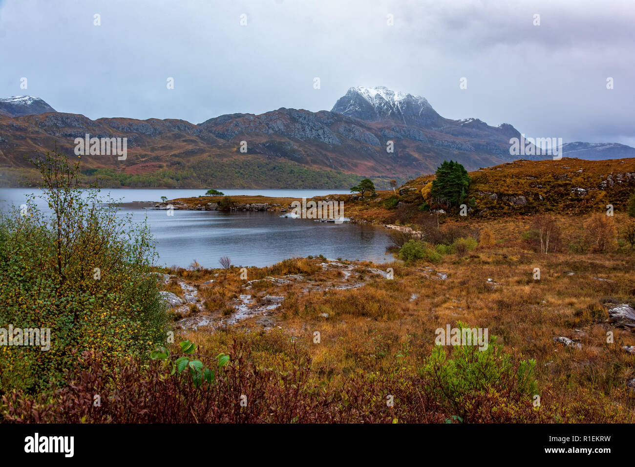 Loch maree road hi-res stock photography and images - Alamy