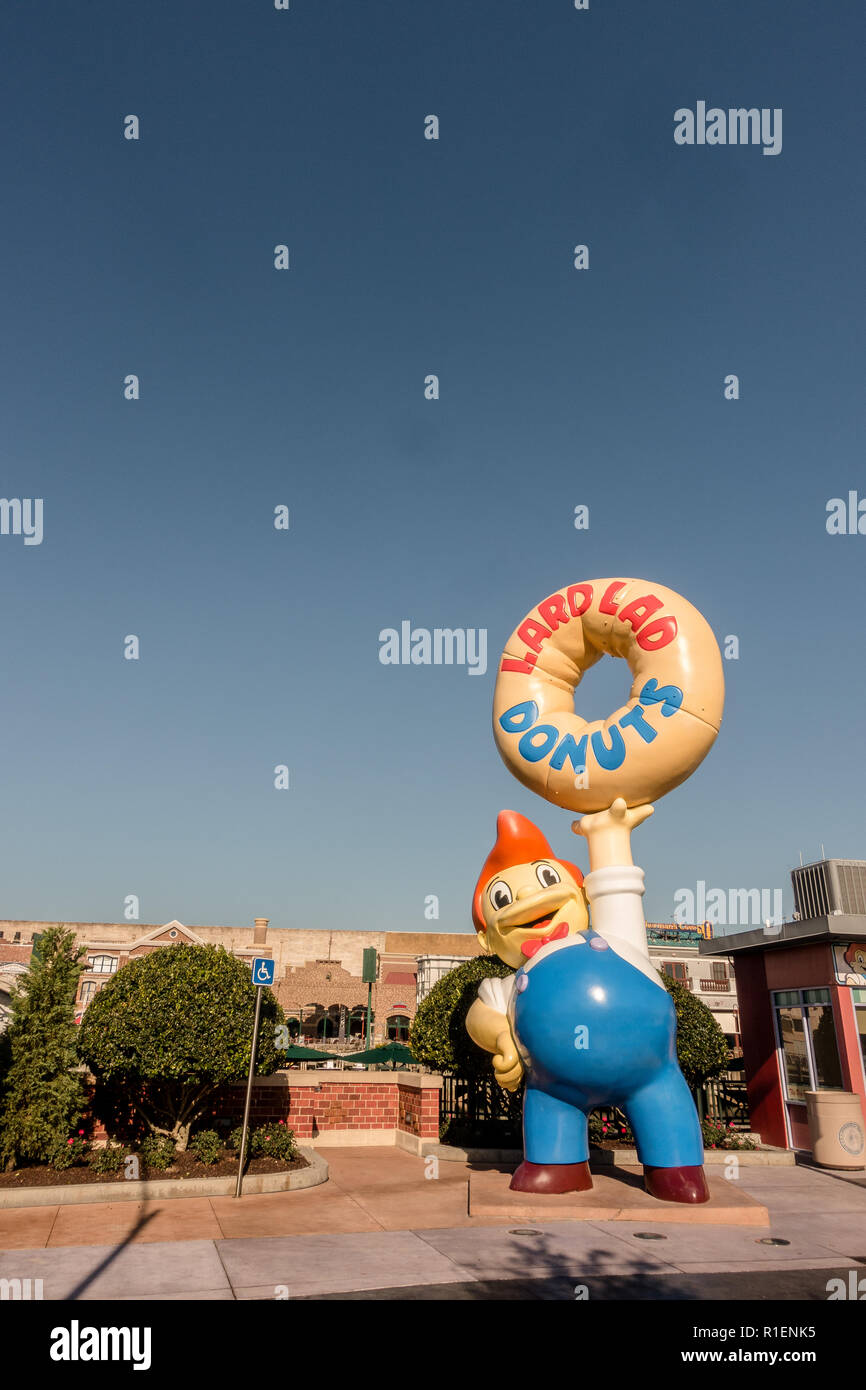 APRIL 25, 2018 - ORLANDO, FLORIDA: THE SIMPSONS 'SPRINGFIELD' AT ...