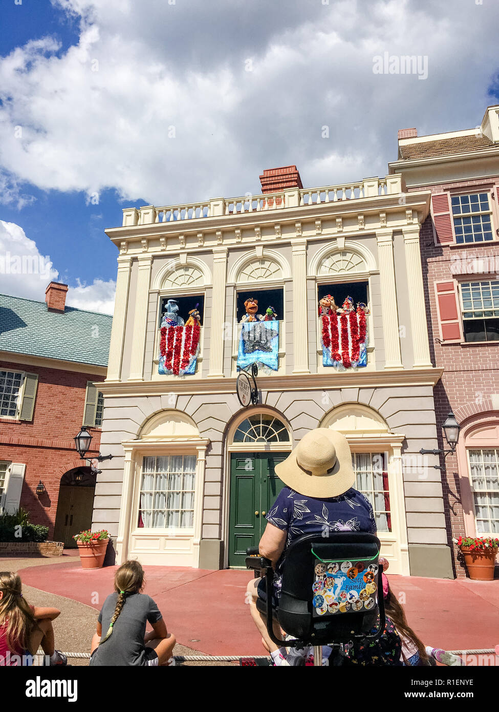 APRIL 25, 2018 - ORLANDO, FLORIDA: MUPPETS PERFORM HISTORY OF USA AT ...