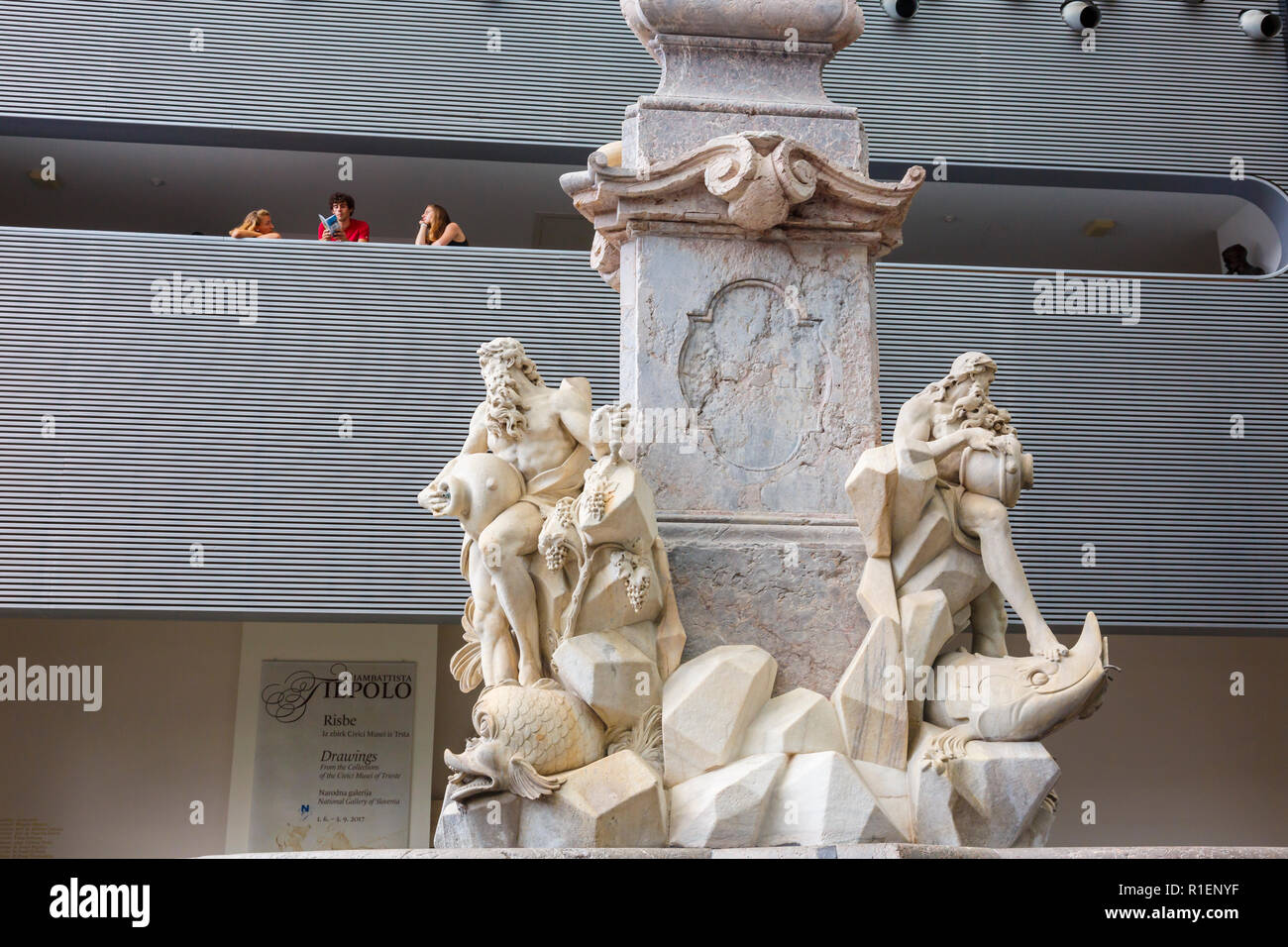 The Robba fountain Stock Photo - Alamy