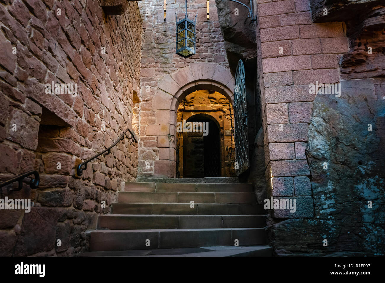 Medieval Castle Interior Walls