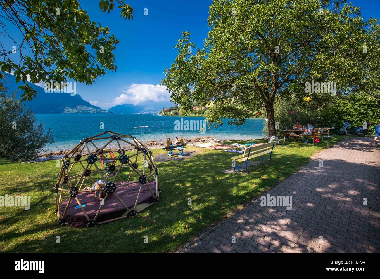 Switzerland weggis hi-res stock photography and images - Alamy