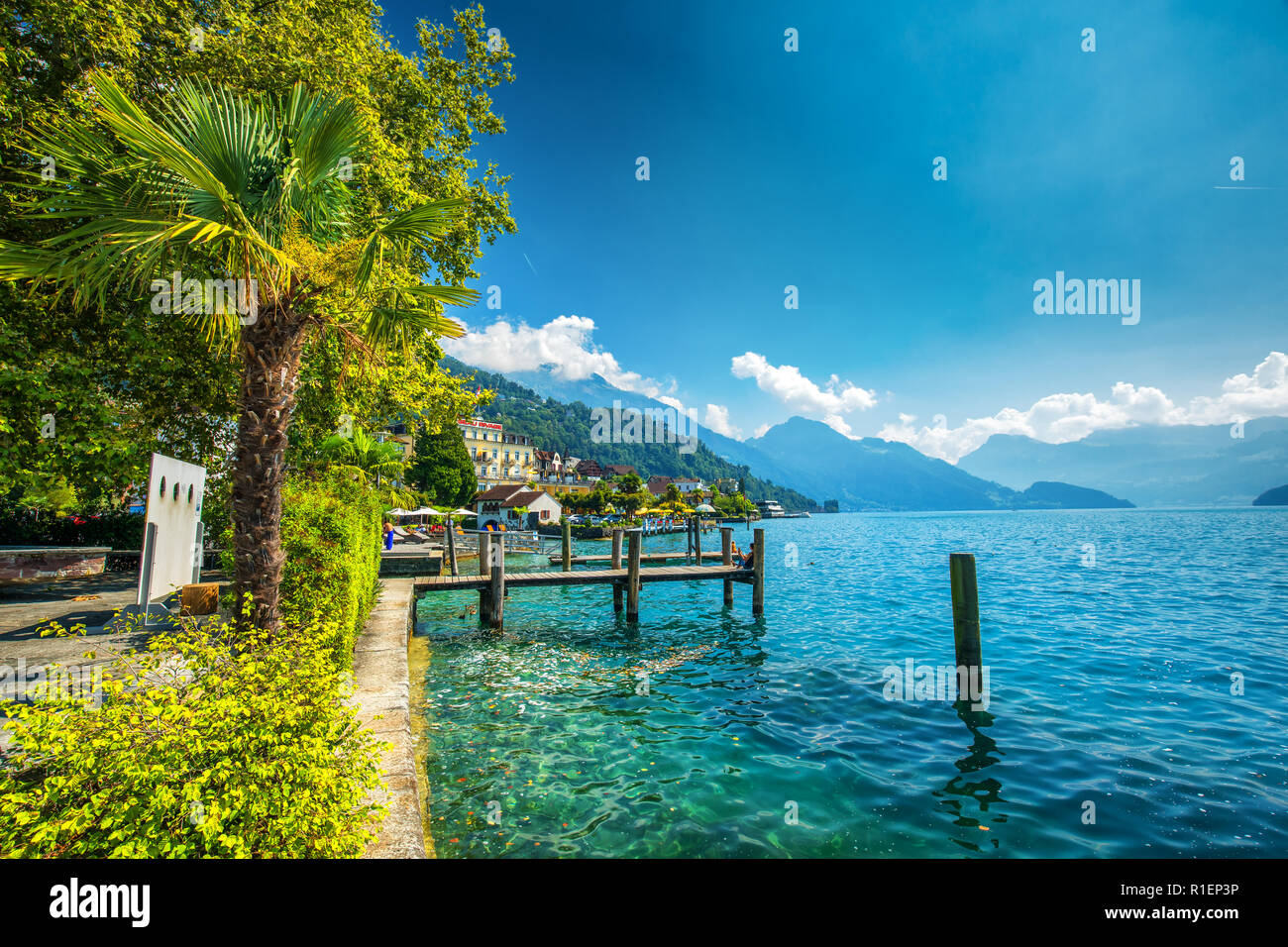 Switzerland weggis hi-res stock photography and images - Alamy