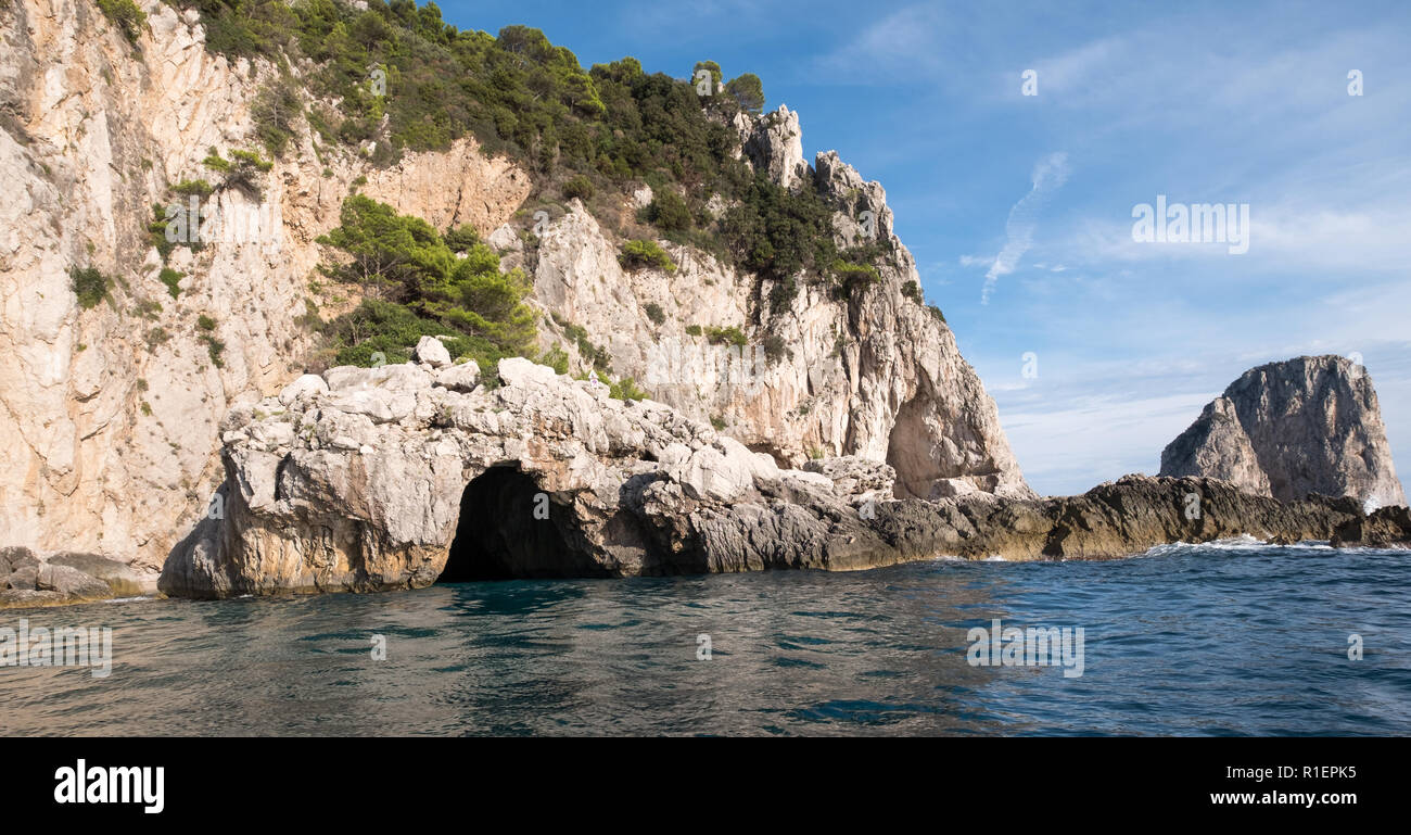Green grotto capri hi-res stock photography and images - Alamy