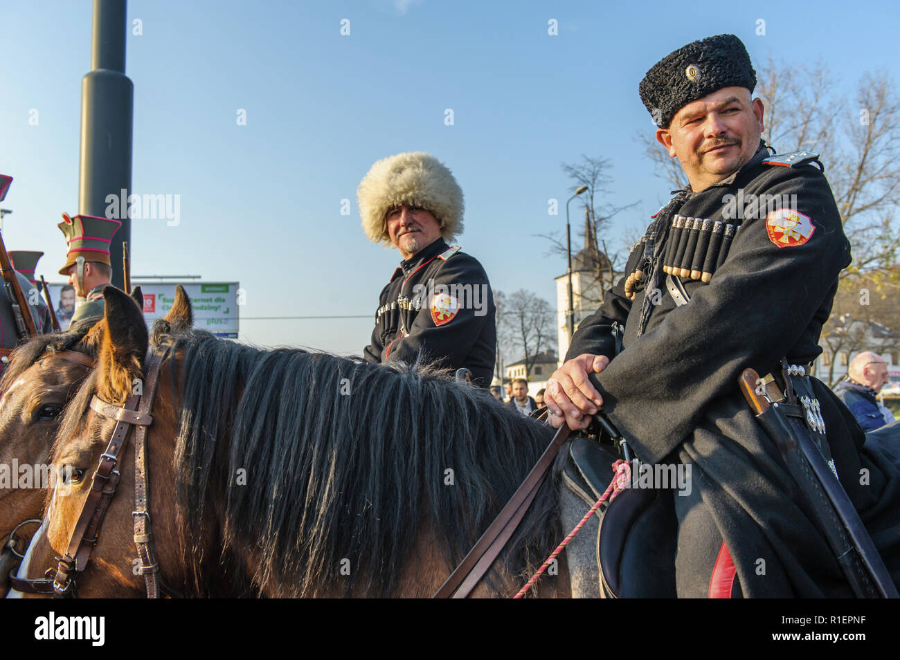 11.11.2018,Lublin: Representatives of the Cossack Union in Poland ...