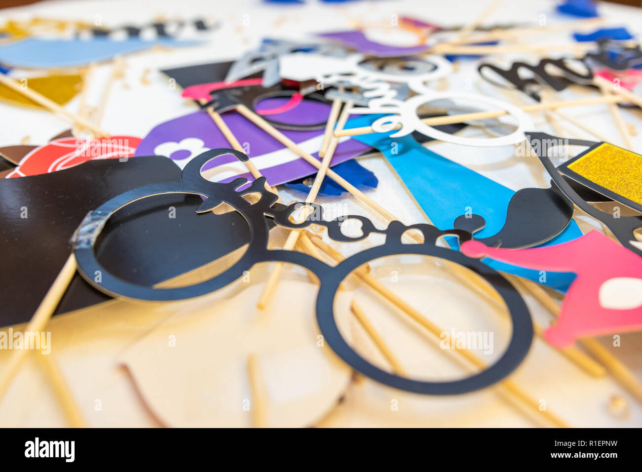 Photo booth props hi-res stock photography and images - Alamy