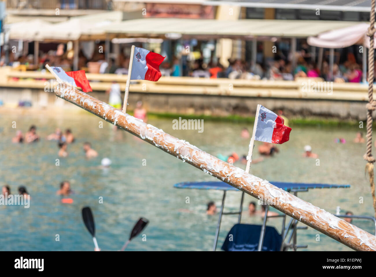 Maltese flags hi-res stock photography and images - Alamy