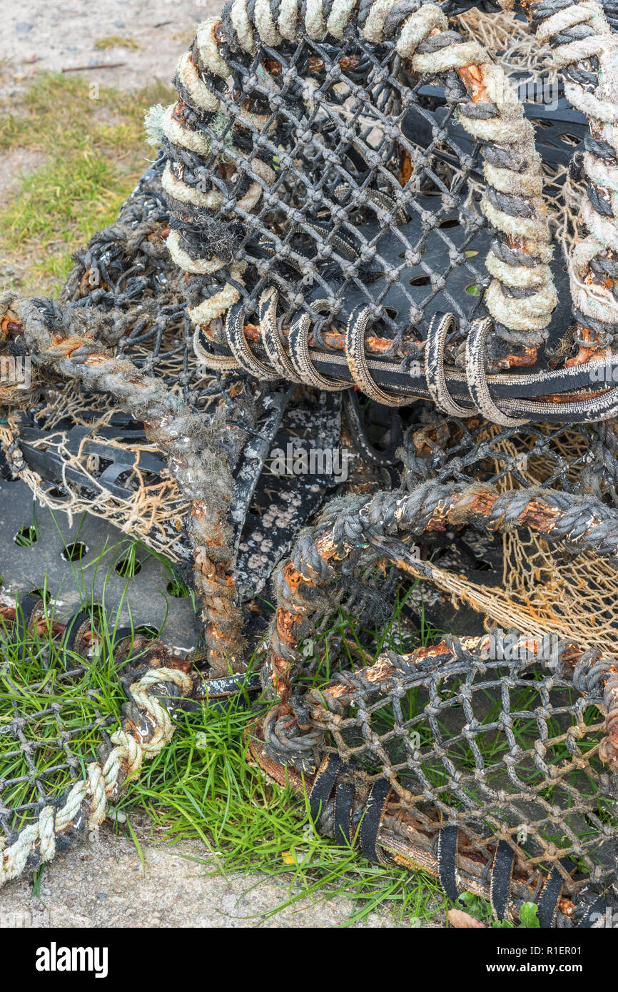 Crayfish pots hi-res stock photography and images - Alamy