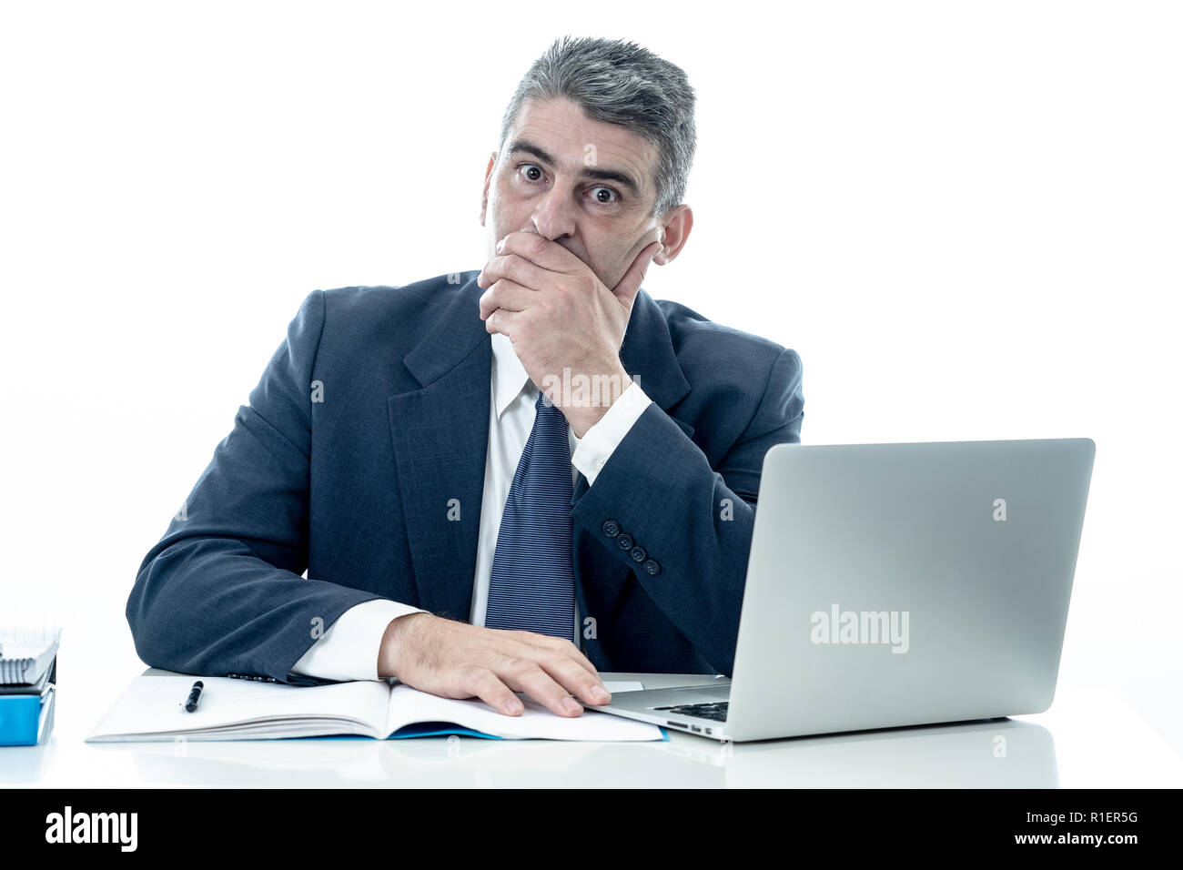 Angry boss computer hi-res stock photography and images - Alamy