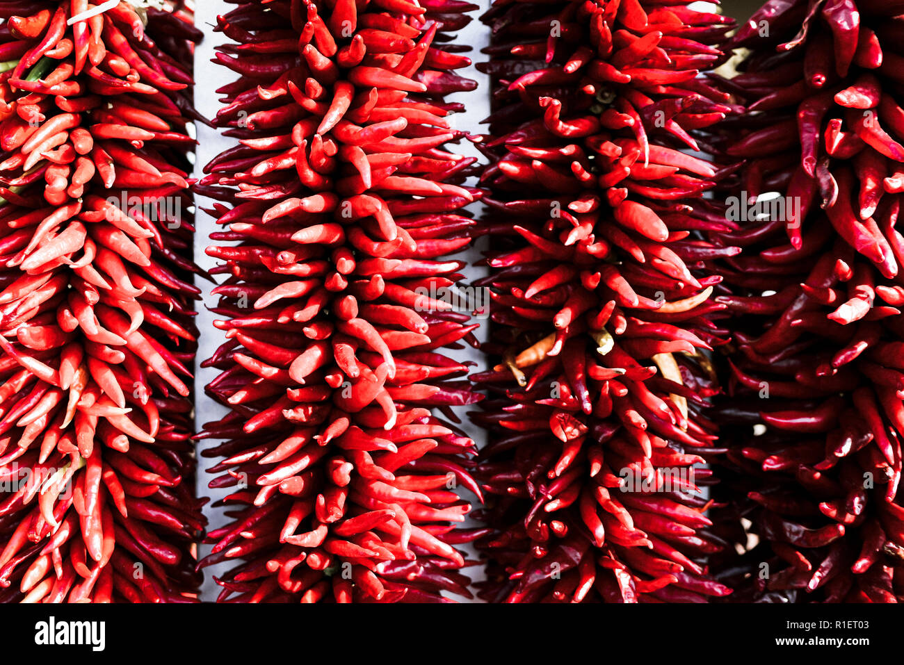 Chili ristras hi-res stock photography and images - Alamy