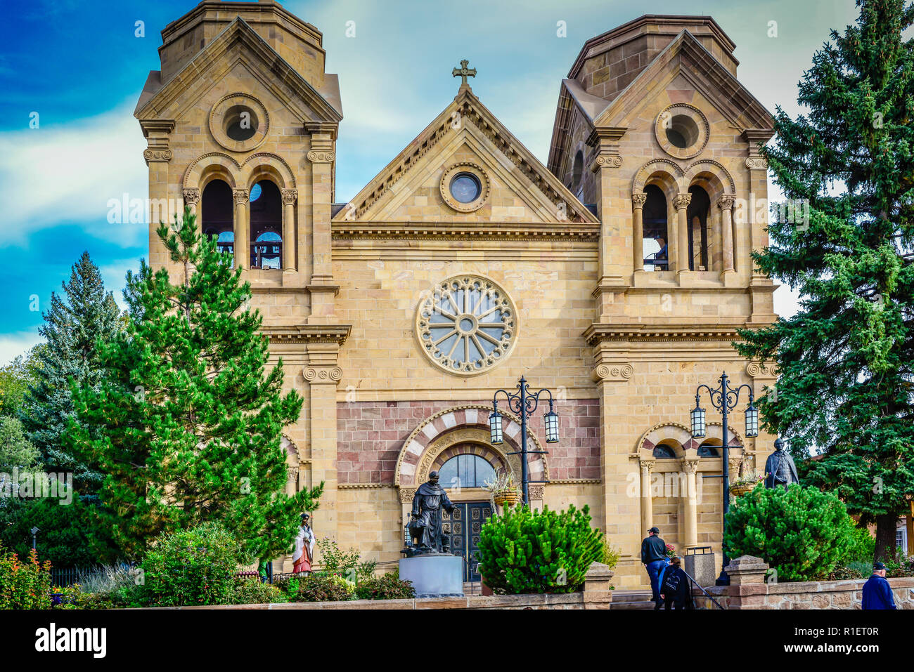 The Cathedral Basilica of St. Francis of Assisi, a landmark and mother ...