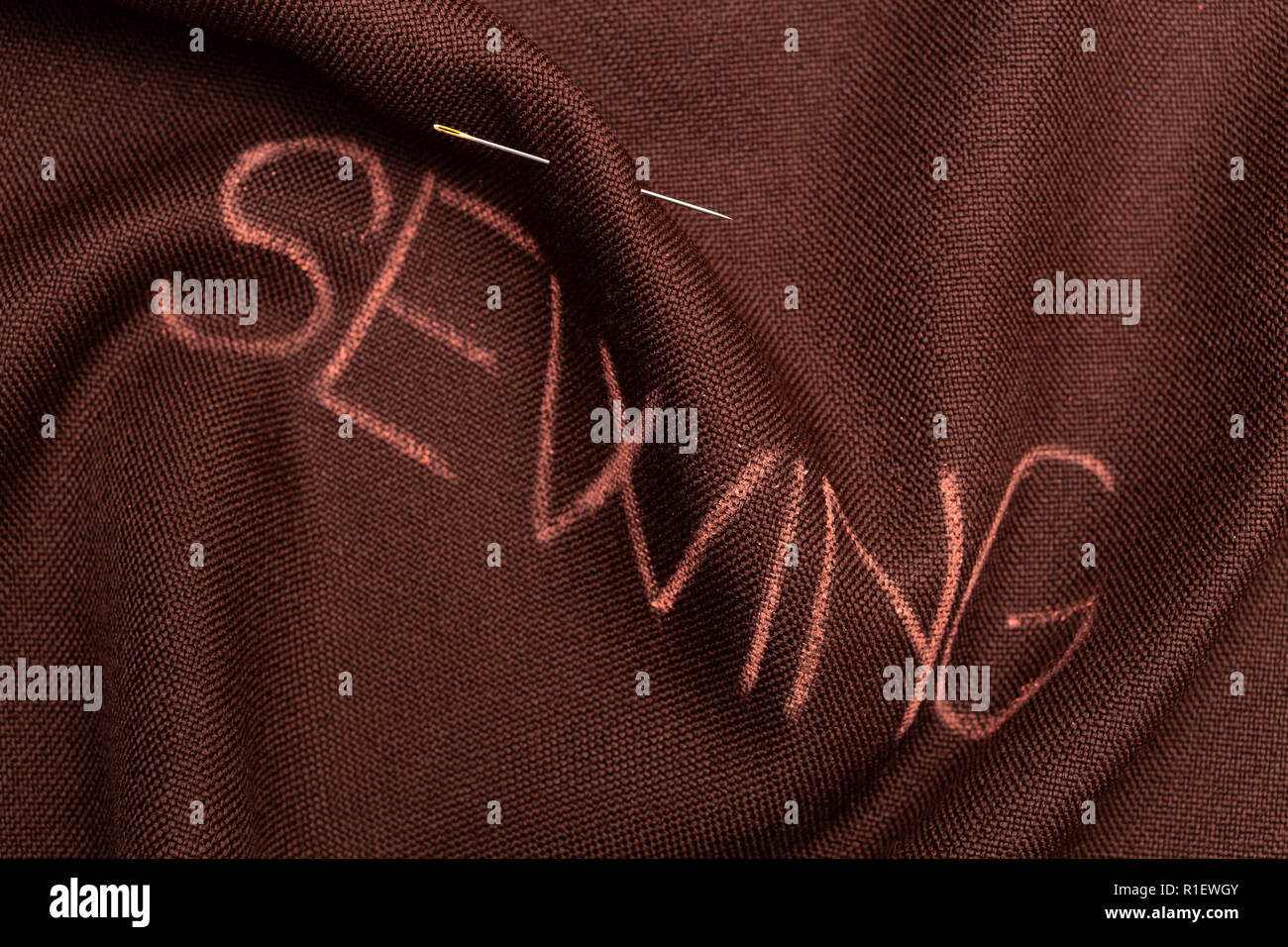 Sewing Needle In Fabric High Resolution Stock Photography and Images ...