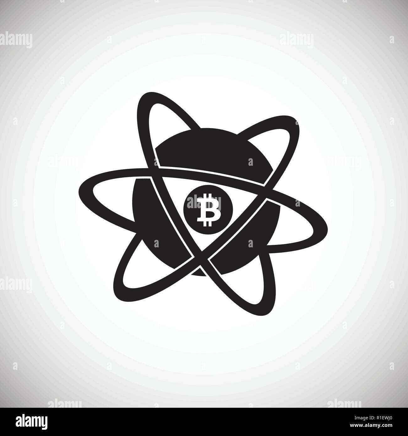 Bit coin core on white background Stock Vector Image & Art - Alamy