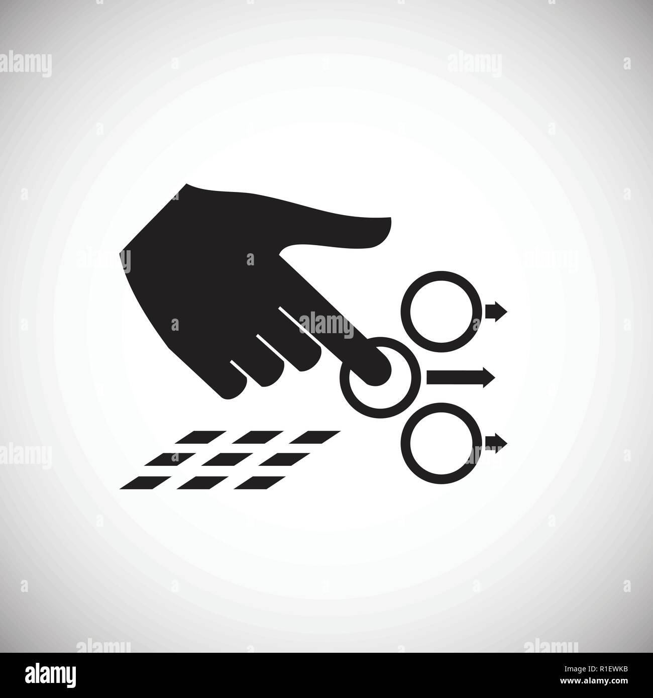 Crypto currency mining bitcoin on white background Stock Vector Image ...