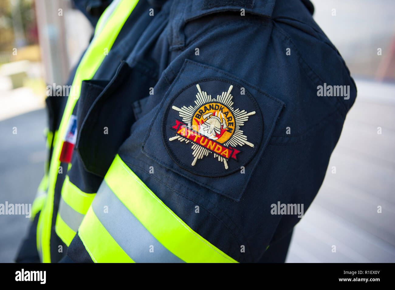 Fire brigade badge hi-res stock photography and images - Alamy