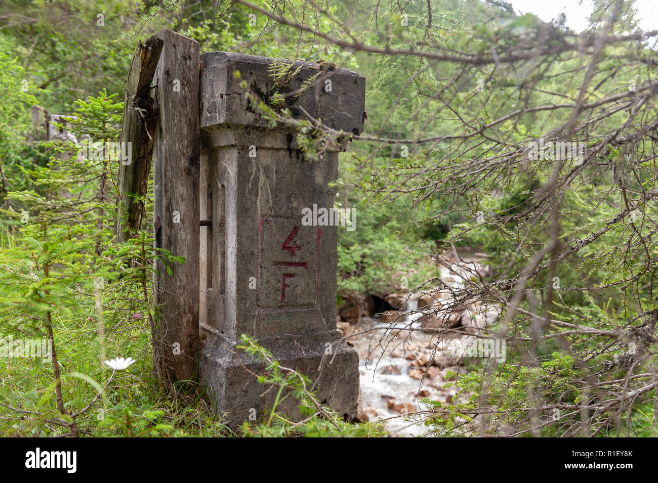 An old Abandoned Bridge Stock Photo - Alamy