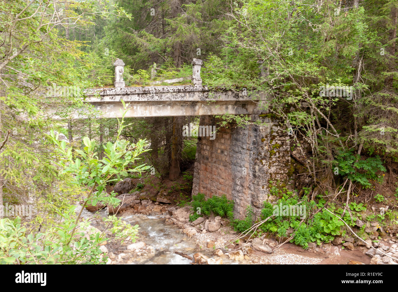 An old Abandoned Bridge Stock Photo - Alamy